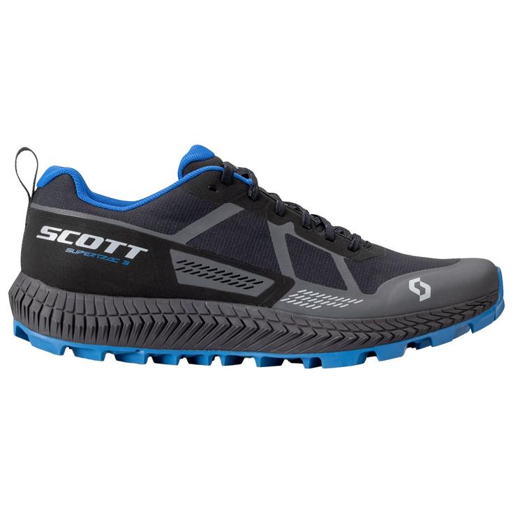 Chaussures de trail Scott Supertrac 3 Black Storm Blue - Été 2025 ...