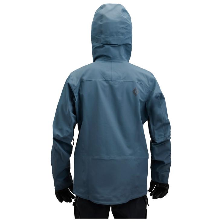 Giubbotto tecnico Black Diamond M Recon Stretch Shell Midnight Blue ...