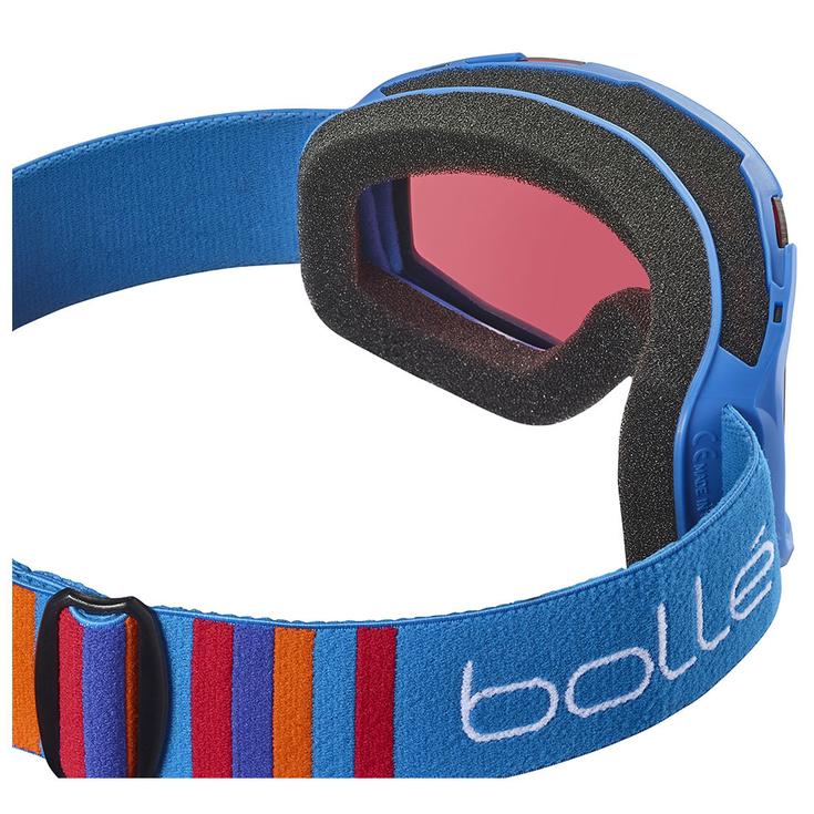 Maschera Bollé Rocket Race Blue Matte Vermillon - Inverno 2026 | Glisshop