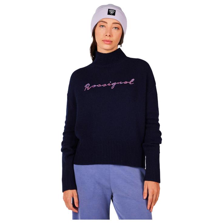 Rossignol Sweater W's Signature Dark Navy - Winter 2026 | Glisshop