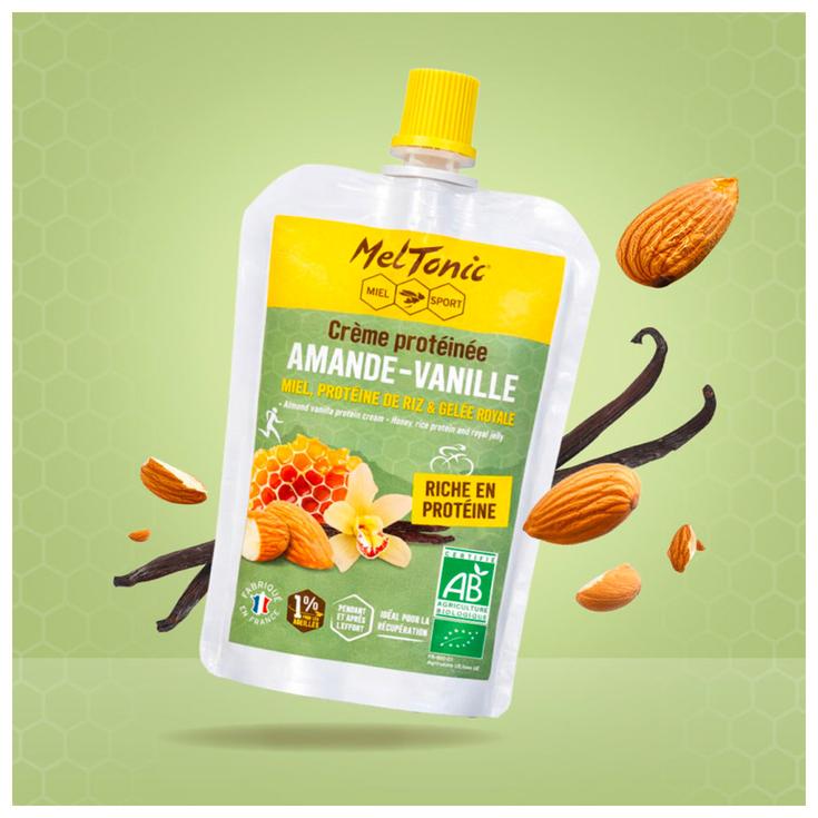 Gel energetici Meltonic Crème Protéinée Bio Amande Vanille - Estate ...