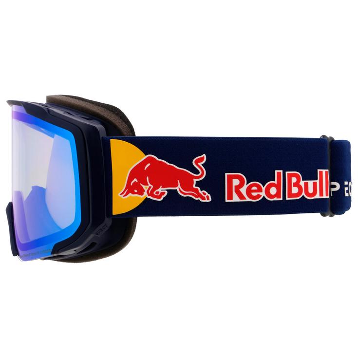 Maschera Red Bull Spect Jibb Matt Blue I-Boost Light Blue Blue Chrom-X ...