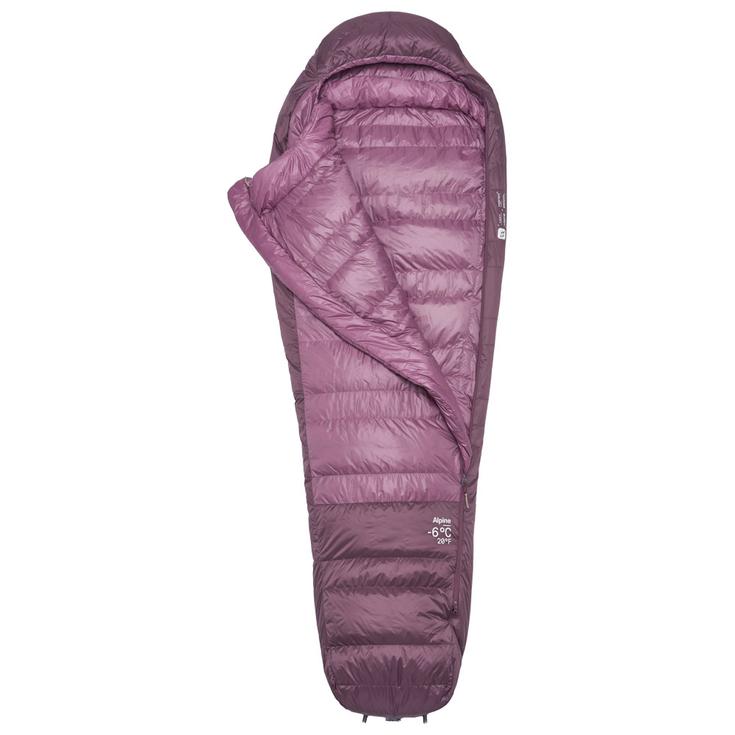 RAB Sleeping bag Alpine -6C / 20F Womens Iris Dark Iris - Summer 2026 ...