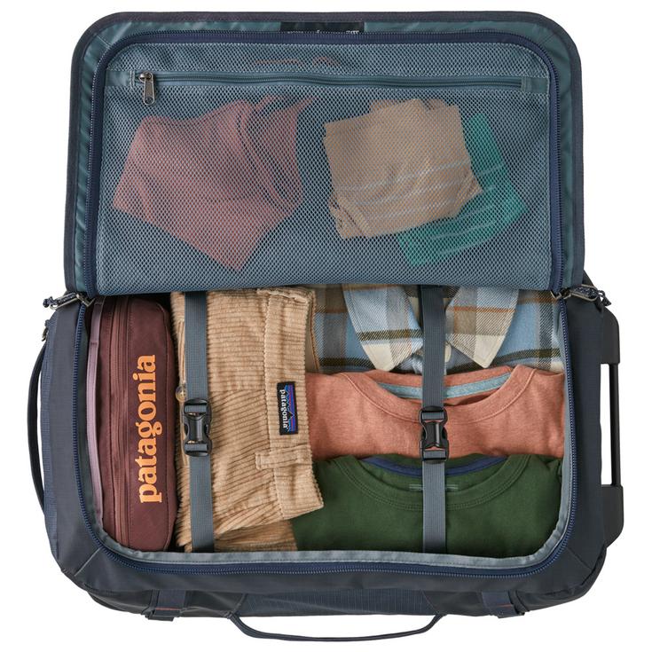 Valigia Patagonia Black Hole Wheeled Duffel 40L Smolder Blue - Estate ...