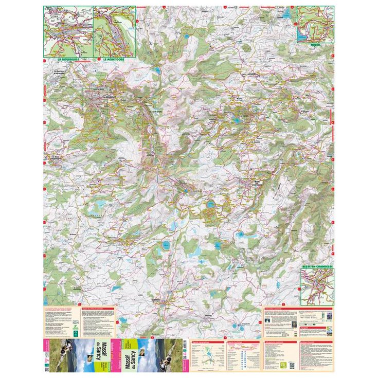 Chamina Edition Map Massif du Sancy - Summer 2024 | Glisshop